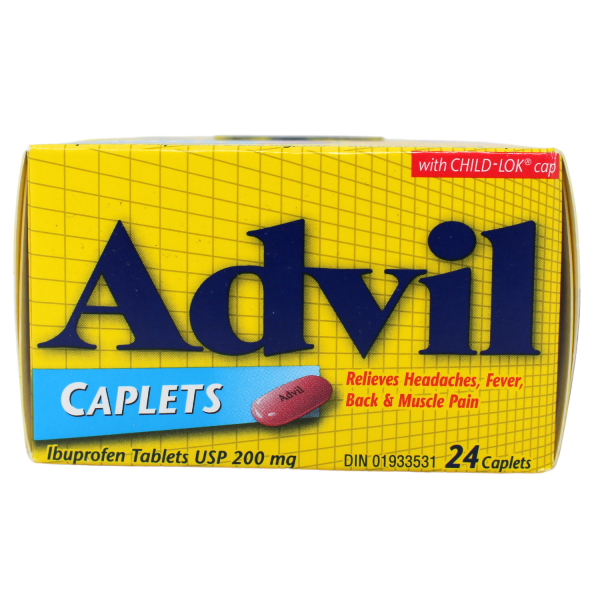 ADVIL 24CT CAPLETS 200MG/R ()